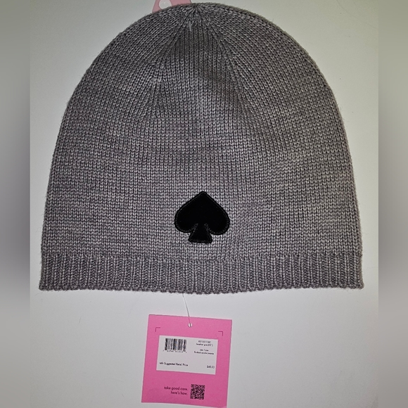 kate spade | Accessories | Nwt Kate Spade Gray Hat | Poshmark
